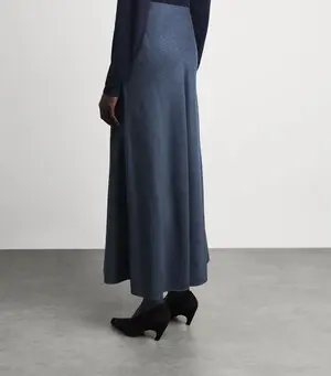 Colombo Cashmere Midi Skirt