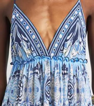 La DoubleJ Cotton Printed Maxi Dress