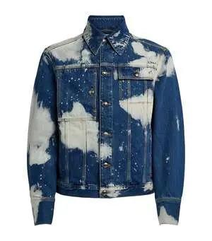 VIVIENNE WESTWOOD Bleached Denim Jacket - Blue