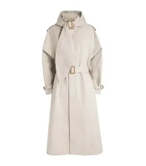 Polo Ralph Lauren Hooded Trench Coat - Beige
