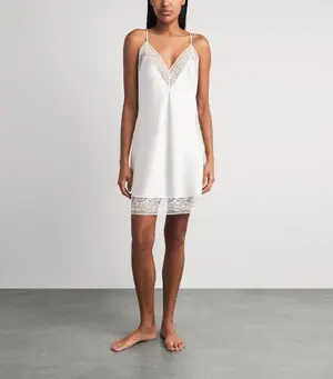 AUBADE Silk-blend Midnight Whisper Nightdress
