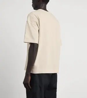 C.P. COMPANY Cotton Embroidered Logo T-shirt