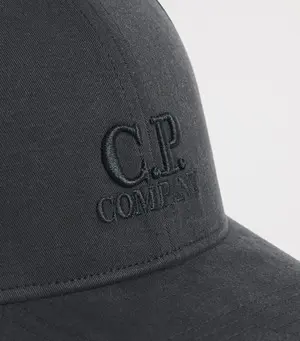 C.P. COMPANY Cotton Logo Baseball Cap