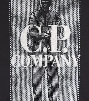 C.P. COMPANY Cotton Embroidered Logo T-shirt