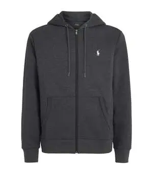 Polo Ralph Lauren Polo Pony Zip-up Hoodie - Grey