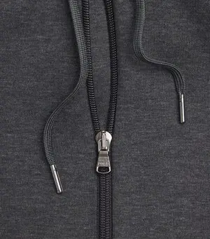 Polo Ralph Lauren Zip-up Hoodie With Embroidered Logo