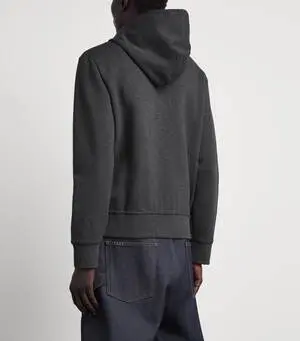 Polo Ralph Lauren Zip-up Hoodie With Embroidered Logo - Grey
