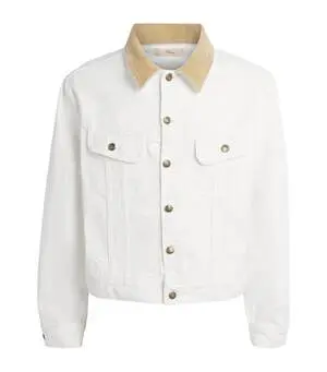 CHERRY LOS ANGELES West Coast" Denim Trucker Jacket