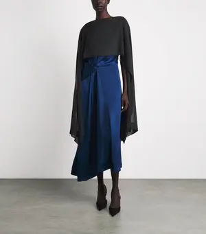 Talbot Runhof Organza Shawl