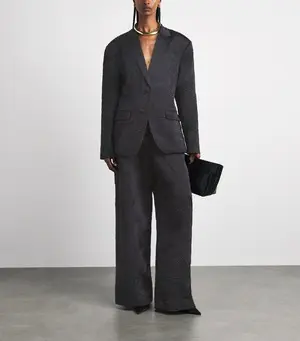 Ulla Johnson Satin Crinkled Carine Trousers