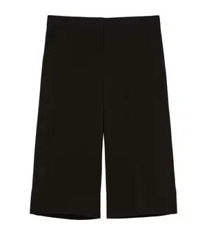 Marina Rinaldi Tailored Bermuda Shorts - Black