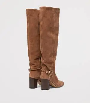 Marina Rinaldi Suede Knee High Boots