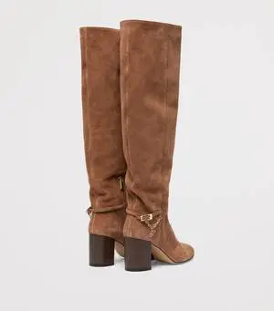 Marina Rinaldi Suede Knee-high Boots 80