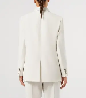 Marina Rinaldi Fox Double-breasted Blazer