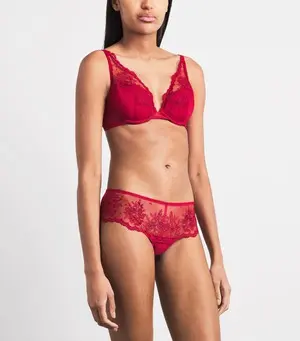 Simone Perele Lace Intrigue Plunge Push-up Bra