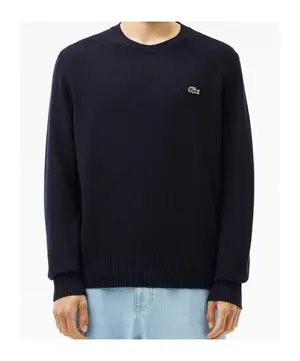 Lacoste Logo Patch Crewneck Jumper
