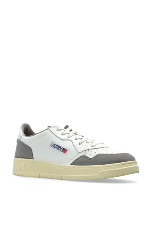 AUTRY Medalist" Lace Up Sneakers - White