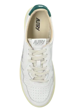 AUTRY Medalist Low Top Lace Up Sneakers - White