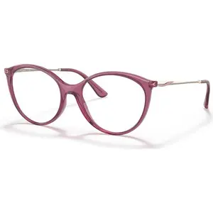 VOGUE EYEWEAR 53mm Oval Optical Glasses - Violet