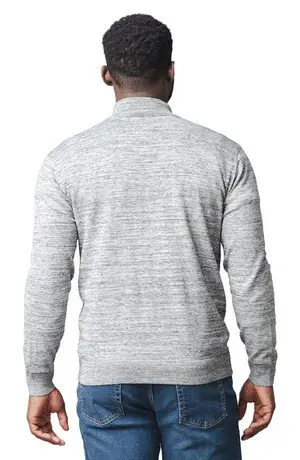 HOPE & HENRY Organic Half Zip Pullover Sweater