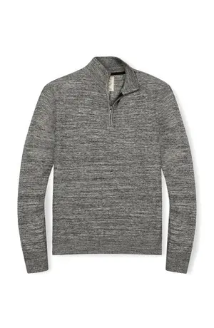 HOPE & HENRY Organic Half Zip Pullover Sweater