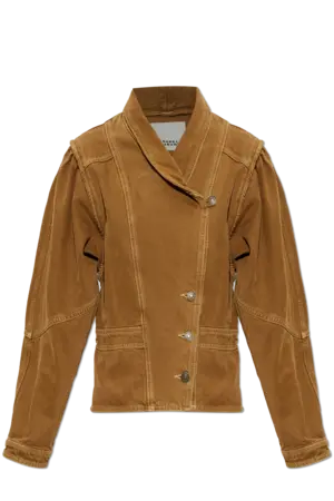 Isabel Marant Étoile Dolie" Denim Jacket - Brown