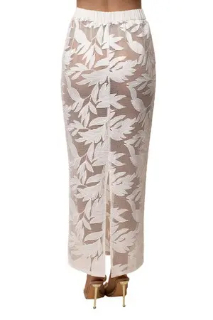 JLUXLABEL Bali Nights Embroidered Skirt