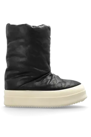 Rick Owens Snow Boots On Platform ‘mega Bumper Lunar