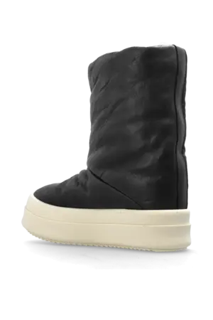 Rick Owens Snow Boots On Platform ‘mega Bumper Lunar