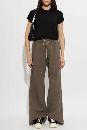 Rick Owens Low Top Leather Sneakers - Black
