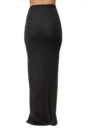 JLUXLABEL Island Drape Maxi Skirt