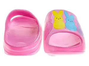 PEEPS Graphic Slide Sandals