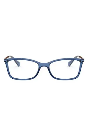 VOGUE 54mm Pillow Optical Glasses - Transparent Blue