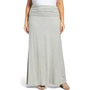 Loveappella Fold Over Maxi Skirt
