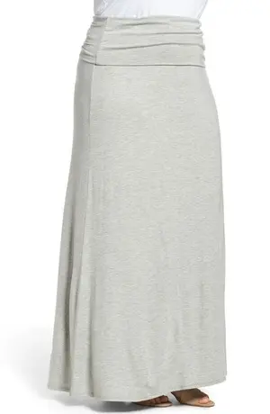 Loveappella Fold Over Maxi Skirt