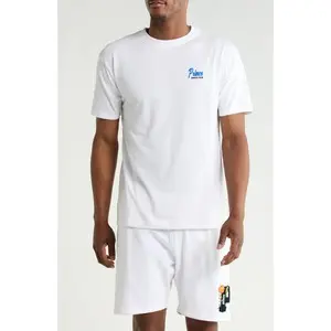 PRINCE Logo Print Graphic T-shirt - White