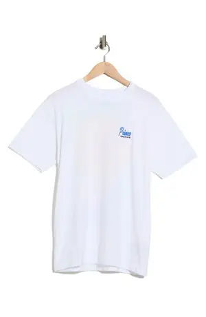 PRINCE Logo Print Graphic T-shirt - White