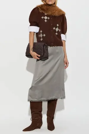 ODISSI Suede Wedge Heel Boots
