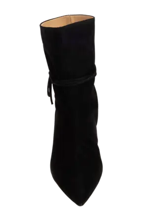 ODISSI Suede Wedge Ankle Boots