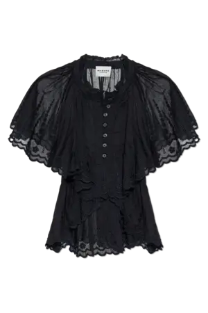 MARANT ETOILE Top 'lorna - Black