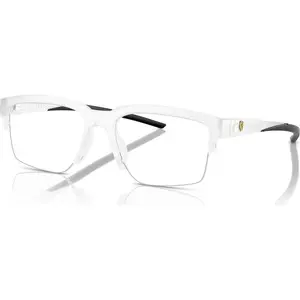 SCUDERIA FERRARI 54mm Irregular Optical Glasses - Grey