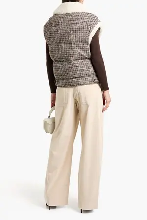 Brunello Cucinelli Pleated Cotton Corduroy Wide-leg Trousers