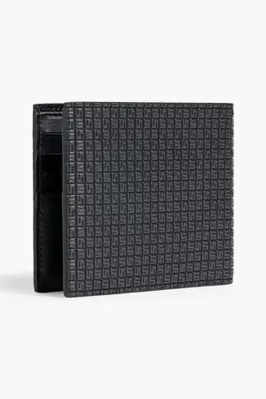 SERAPIAN Embossed Coatedcanvas Wallet