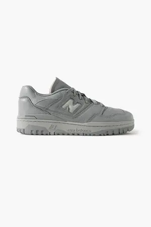 NEW BALANCE 550 Leather Sneakers - Gray