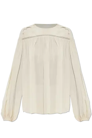 Isabel Marant Étoile Silk Top "nuna - Cream