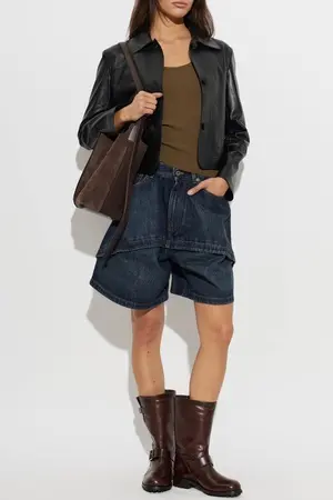 JIMMY CHOO Biker Mid’ Ankle Boots