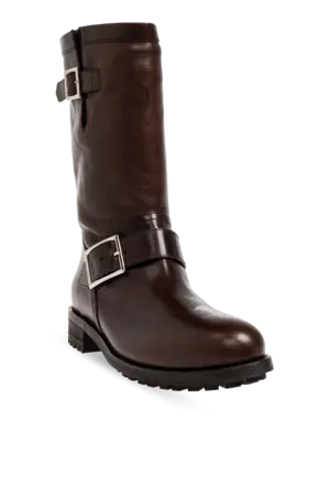 JIMMY CHOO Biker Mid’ Ankle Boots