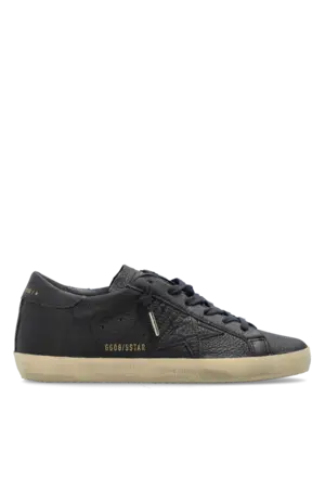 GOLDEN GOOSE Super-star Classic With List Sneakers - Navy Blue