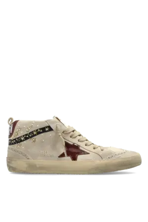 GOLDEN GOOSE Mid Star Classic’ Sports Shoes - Beige
