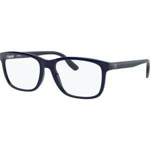 CHAPS 55mm Rectangle Optical Glasses - Blue